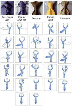 Different ways to tie a necktie (men fashion) - SmashinBeauty