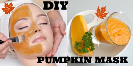 DIY homemade pumpkin mask - SmashinBeauty
