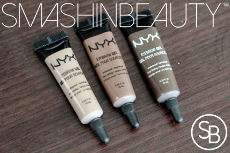 NYX brow gels review, swatches, demo and brow tutorial - SmashinBeauty