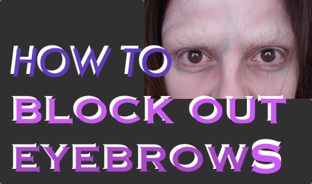 How to Block Out Eyebrows - SmashinBeauty